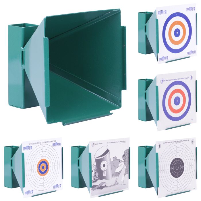 GunTuff 17 x 17cm Target Holder and Targets