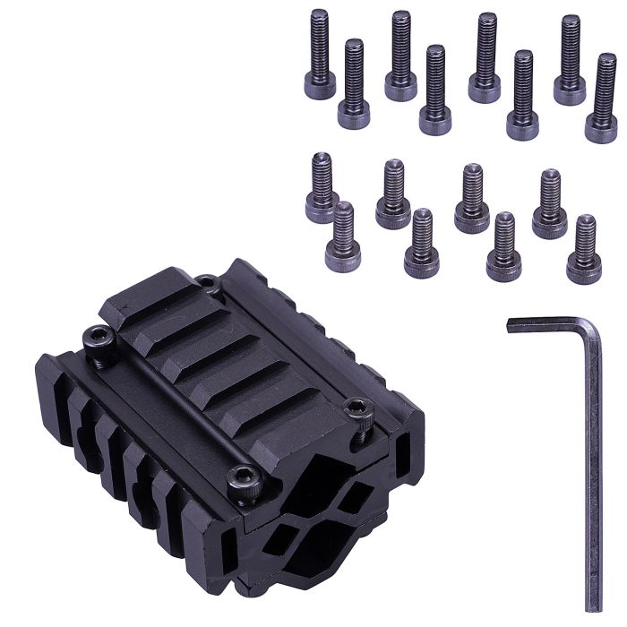 UTG-Leapers Universal Tri Rail Barrel Mount Picatinny / Weaver Laser ...